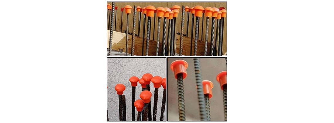 Top Safety Caps for Rebar: Protection on Construction Site - Certified ...