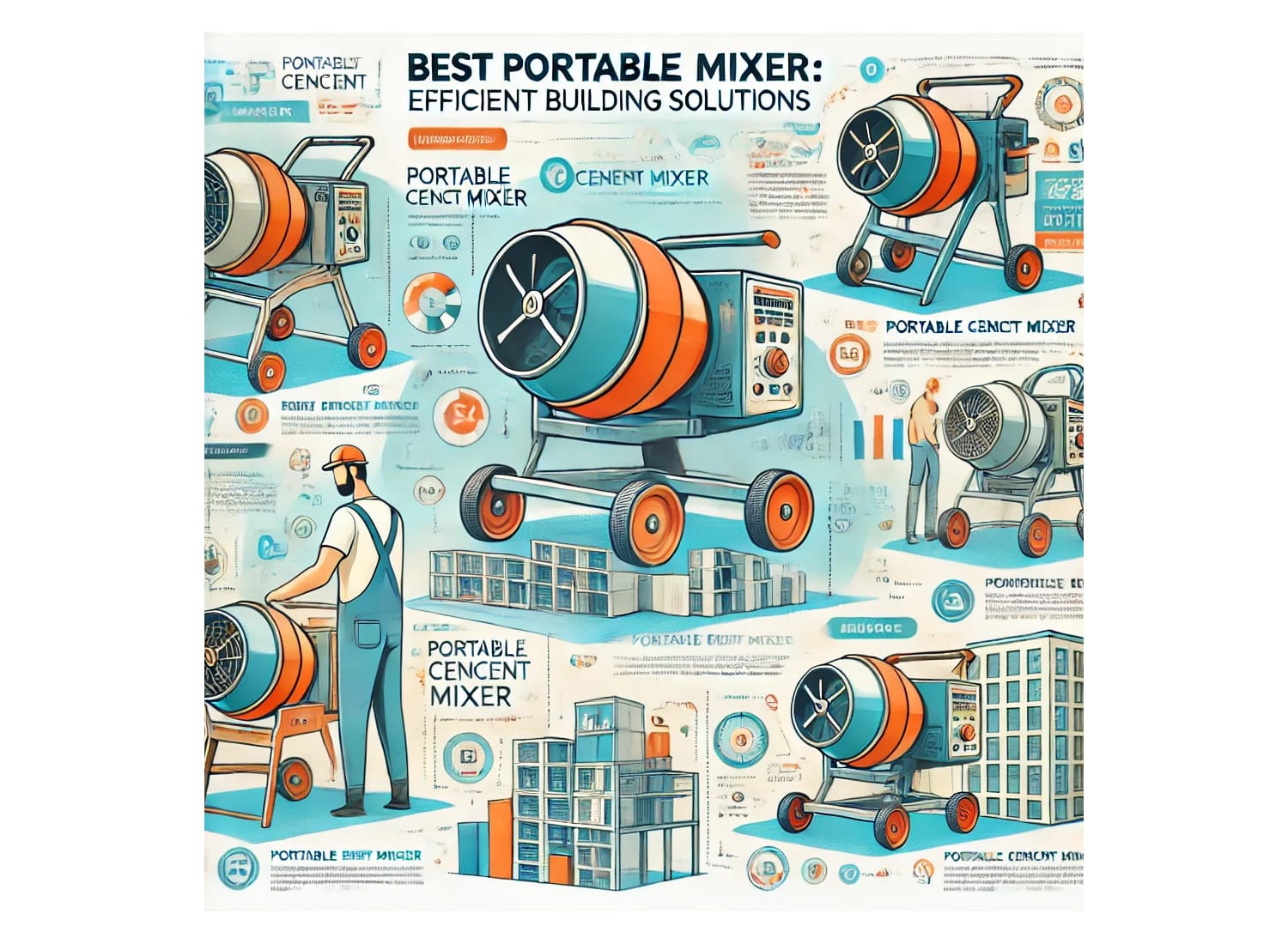 Best Portable Cement Mixer: Efficient Building Solutions