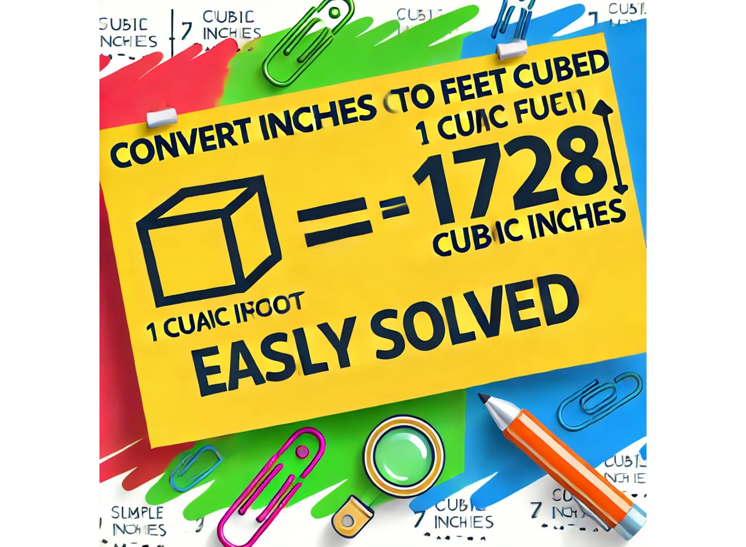 Convert Inches Cubed to Feet Cubed [Easily Solved]