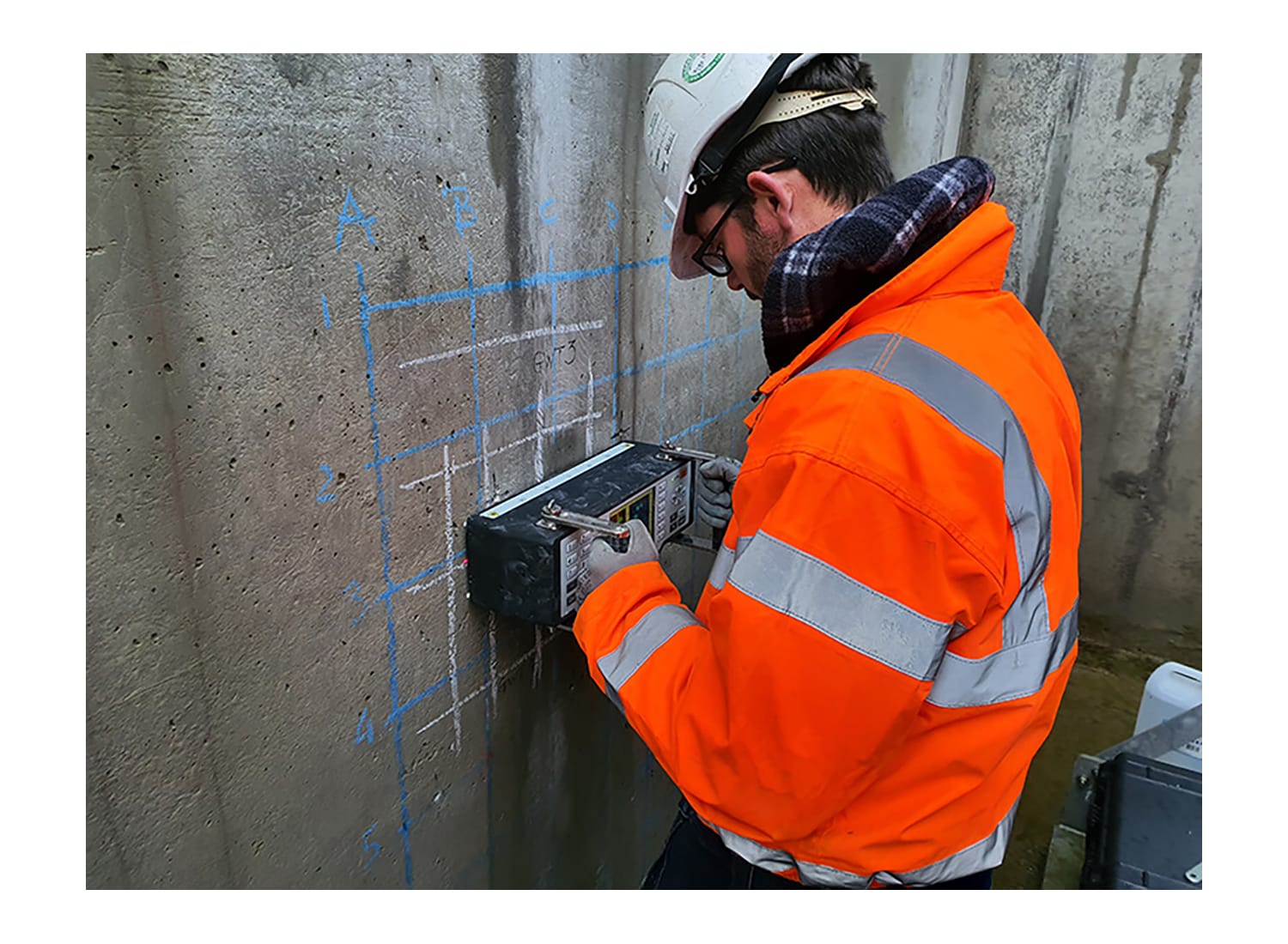Non-Destructive Test of Concrete